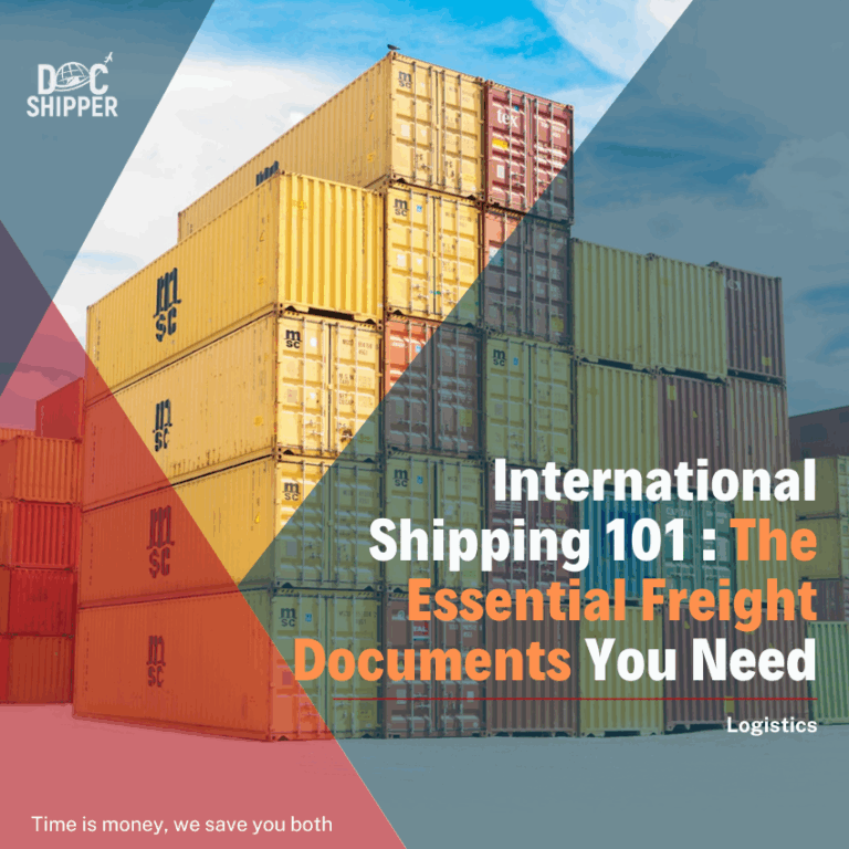 International Shipping 101 : The 9 Freight Documents You Need